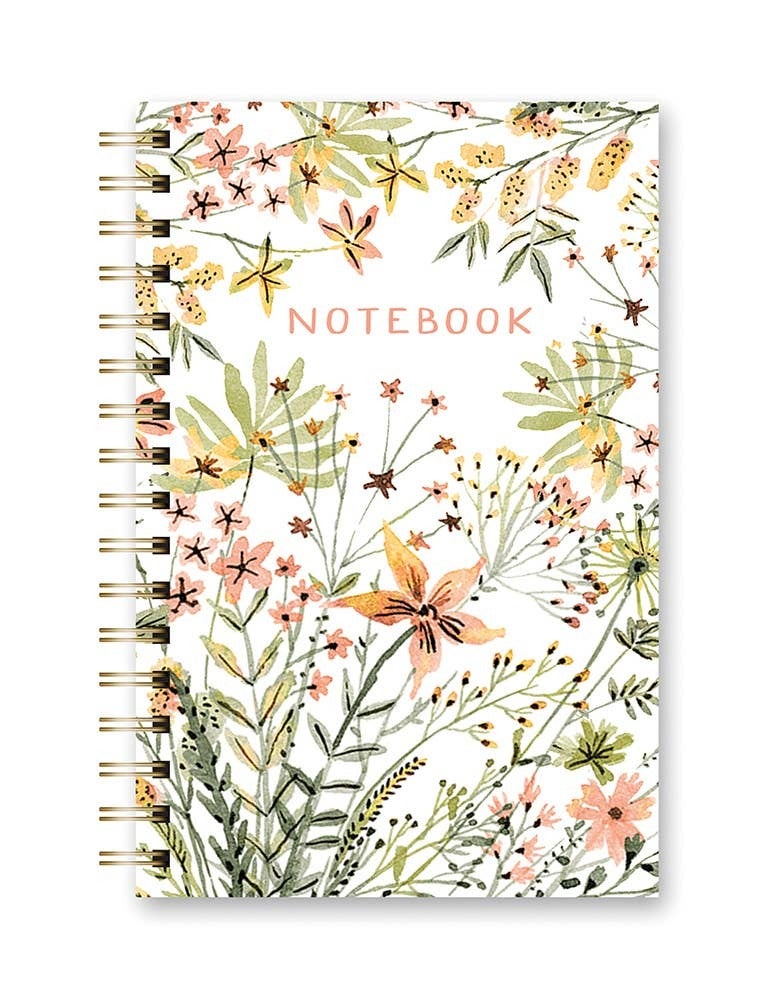 Spiral Notebook Wildflowers | Fern & Flora